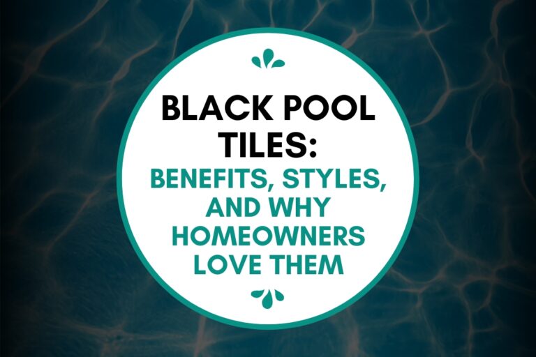 Black Swimming Pools | Benefits, Styles, and Why They’re Popular